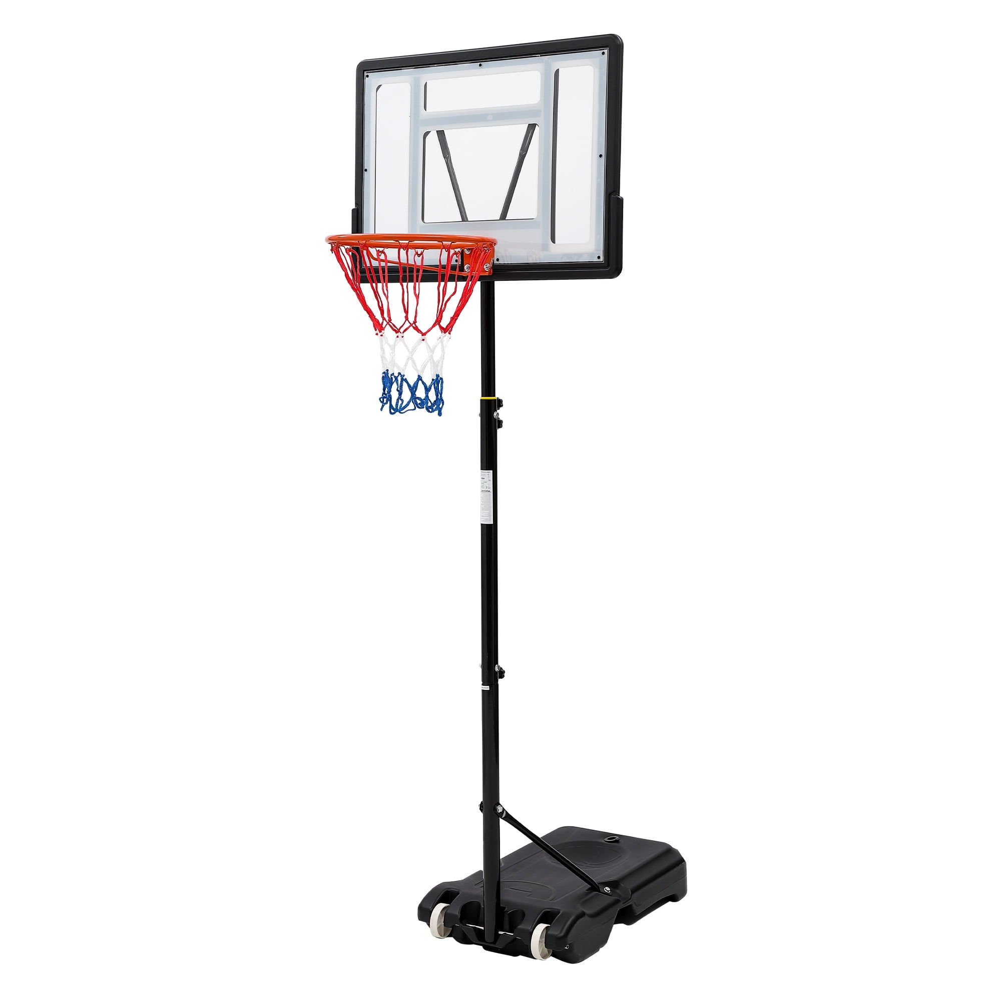 WildBreak Kids Basketball Goal System, Adjustable Height 5.2-6.9 Ft, 33 ...