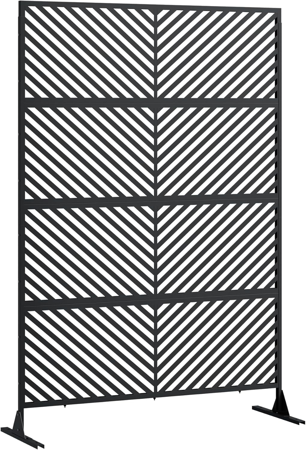 WildBreak Outdoor Panel Privacy Screens, 72 × 47", Metal Heavy Duty ...