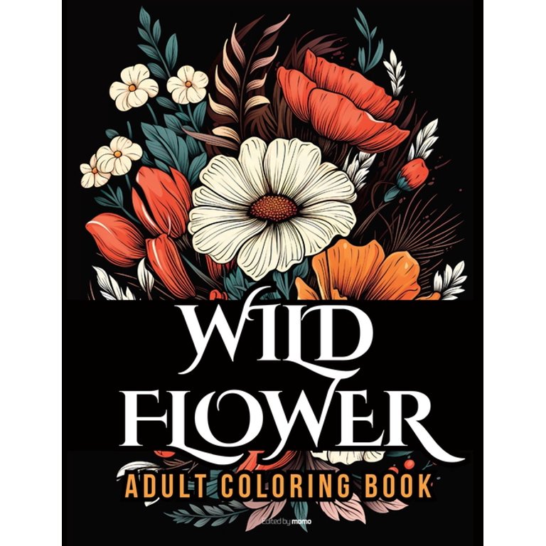 wild flower coloring pages