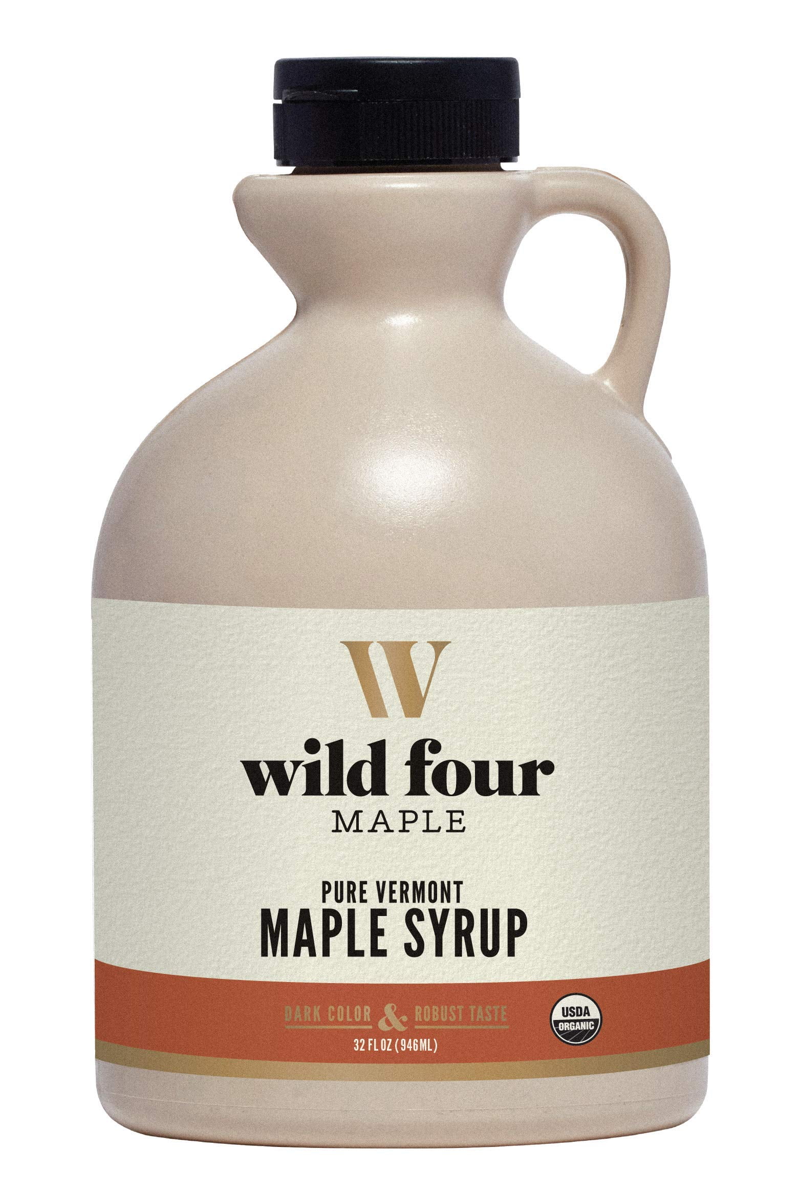 WildFour Organic Maple Syrup, AIF4 100% Pure, Gluten Free, Vegan Maple ...