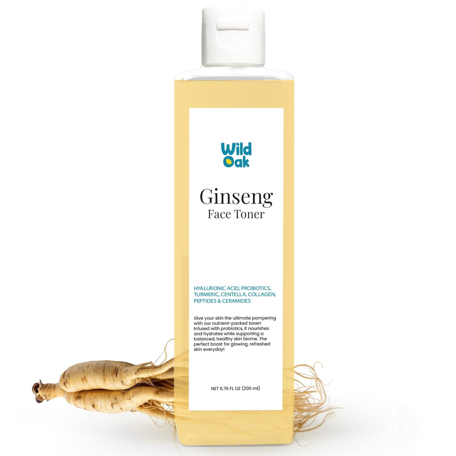 WildOak Korean Ginseng Essence Water Toner | With Probiotics ...