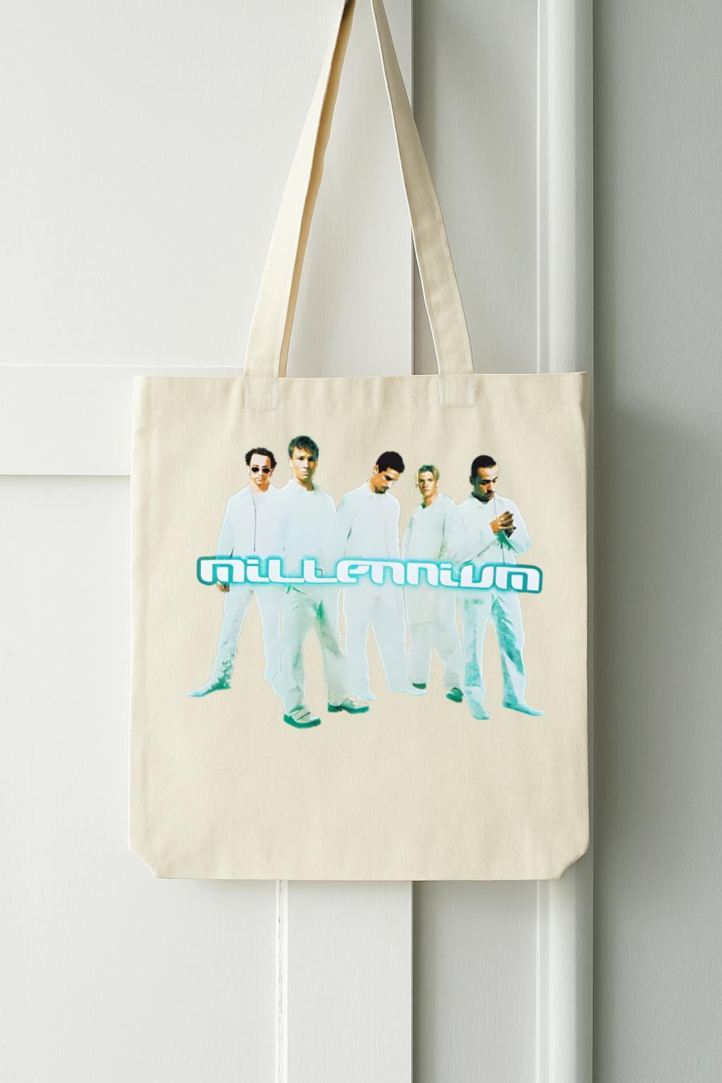 WildPaw Apparel Backstreet Boys Millennium Tote Bag, 90s Boy Band Fan ...