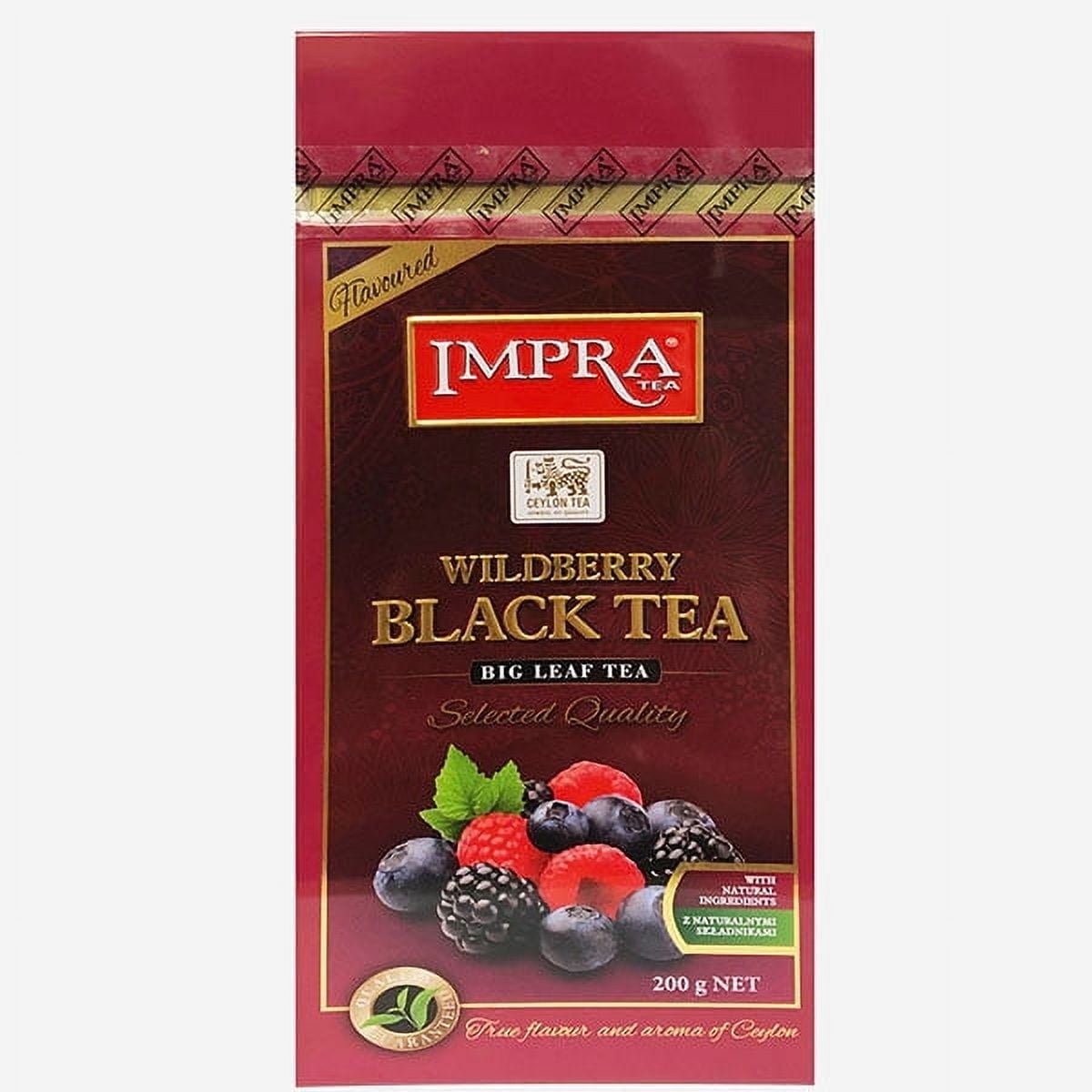 Wildberry Black Tea Big Leaf, Impra, 200 g - Walmart.com
