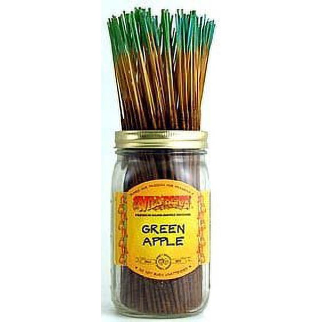 Wildberry Incense Sticks, 100 Sticks - Green Apple - Walmart Business ...