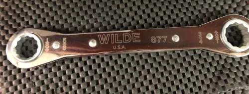 Wilde #877 Ratcheting Box Wrench 5/8 X 3/4 - Walmart.com