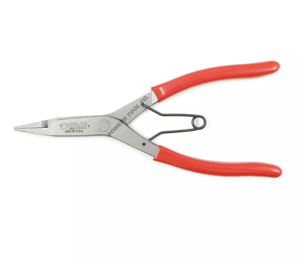 Wilde 9" Straight Lock Ring Pliers Snap Retaining Ring Satin Finish ...