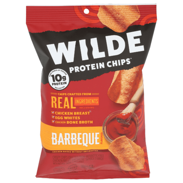 Wilde Barbeque Flavored Chicken Protein Chips 4 oz - Pack of 5 ...