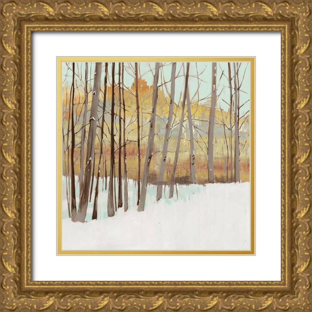 Wilde, Susan 20x20 Gold Ornate Wood Framed with Double Matting Museum ...