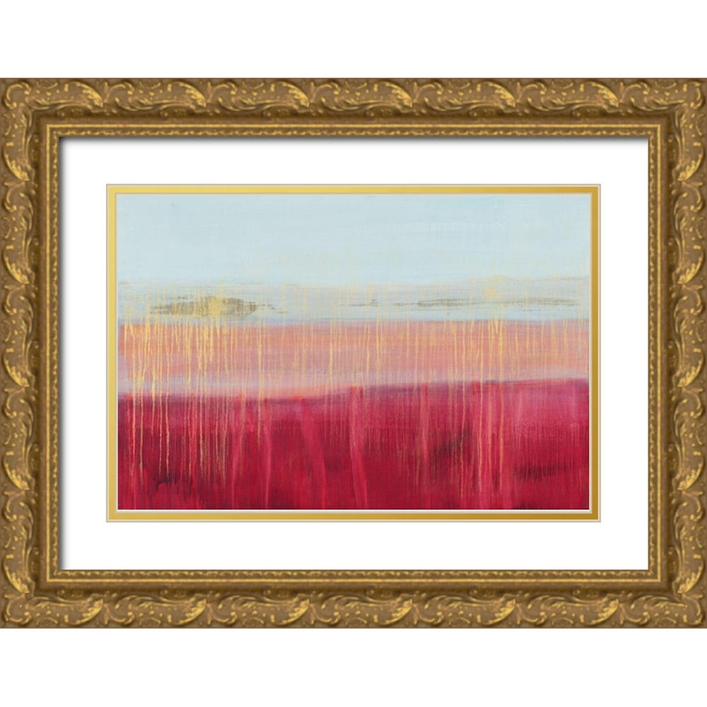 Wilde, Susan 24x17 Gold Ornate Wood Framed with Double Matting Museum ...