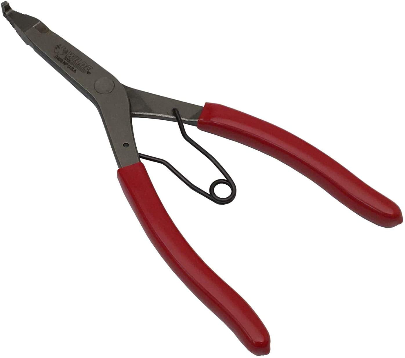Wilde Tool G409.NP Angle Tip Lock Ring Pliers, 9 inch with Satin Finish ...