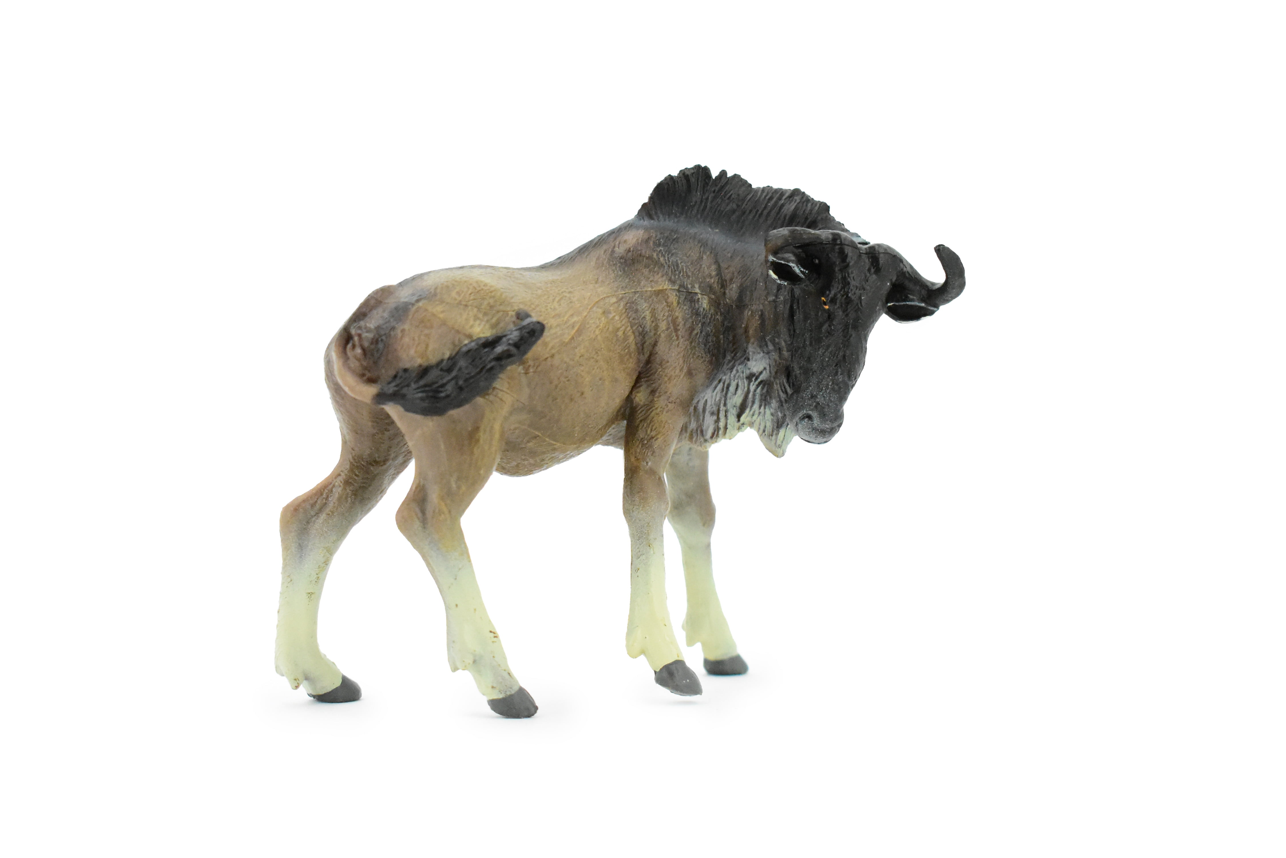 Wildebeest, Gnu, Rubber Animal, Museum Quality, Hand Painted, Realistic ...
