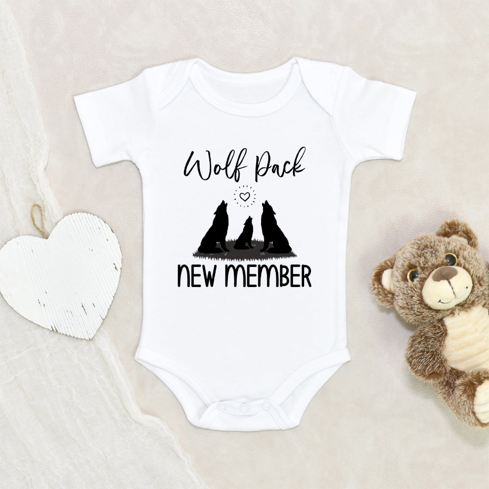 Wilderness Baby Clothes - Wolf's Pack Newest Member Baby Clothes ...
