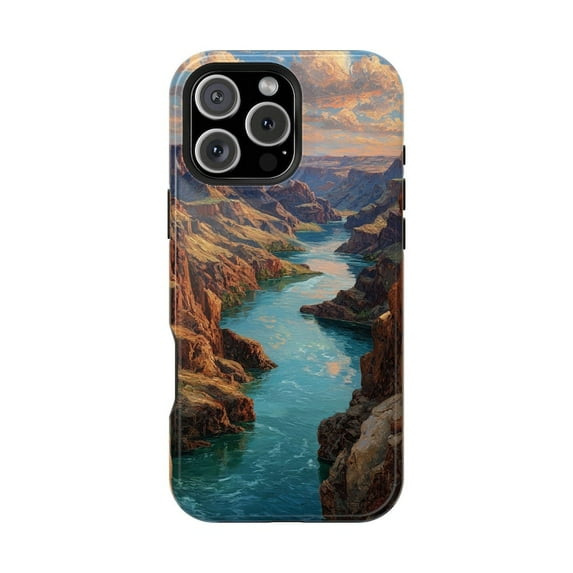 Wilderness Canyon Turquoise River Scenic View with iPhone 17 to 11 Pro ...