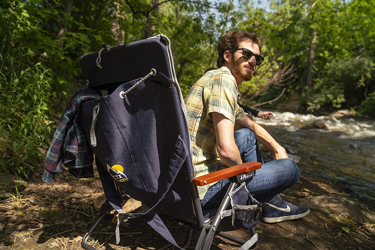 Wilderness Reclining Portable Backpack Chair - Walmart.com