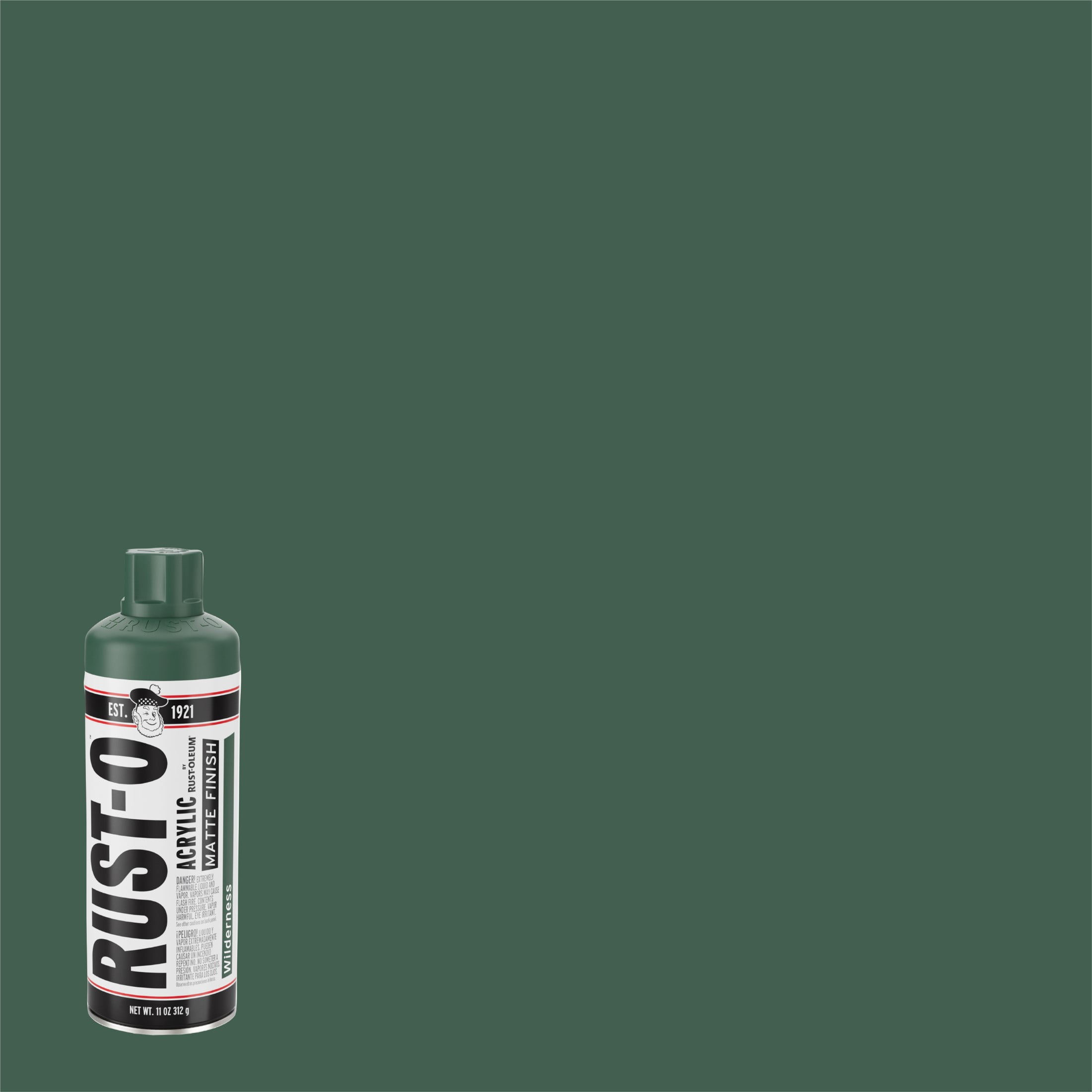 Wilderness, Rust-Oleum Rust-O Acrylic Matte Spray Paint-392204, 11 oz ...