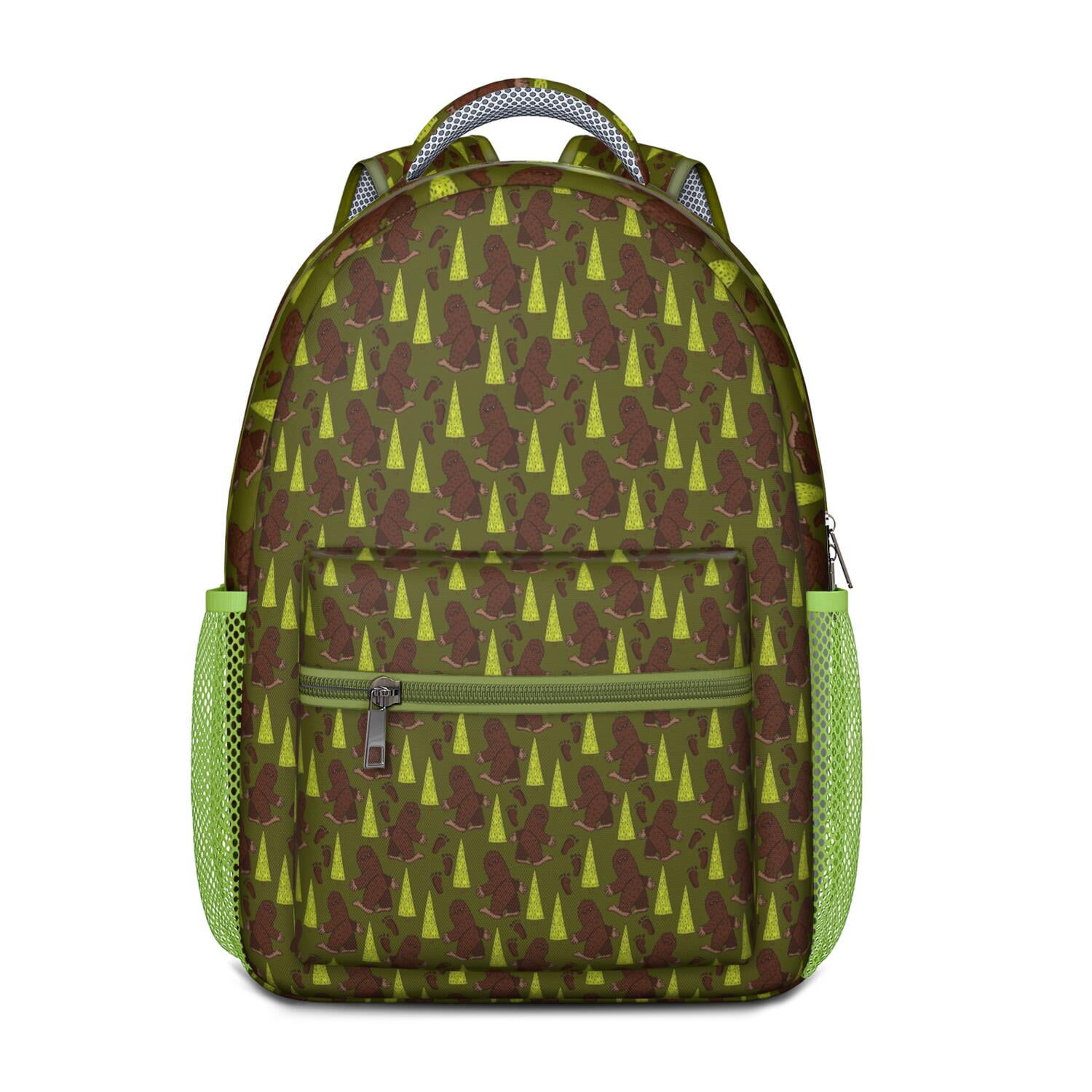 Wilderness Themed Waterproof Backpack - Bigfoot & Sasquatch Inspired ...