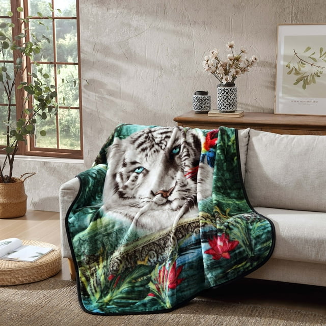 Wilderness Tiger Throw - Walmart.com
