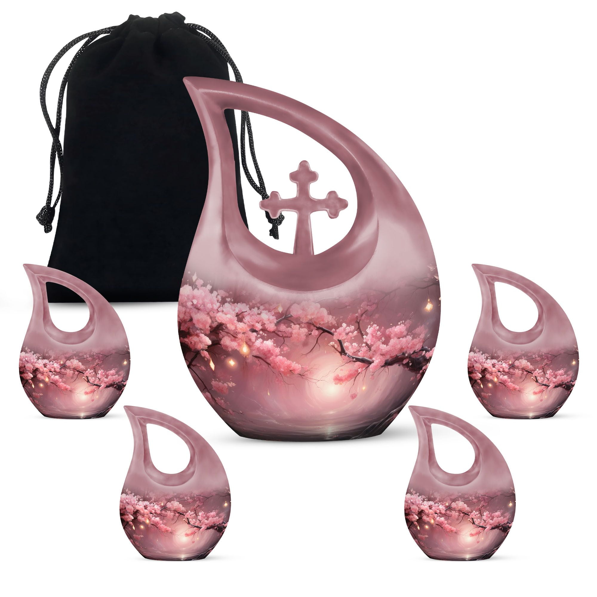 Wilderness Urn - Beautiful Urns For Human Ashes - Urns For Women Human ...