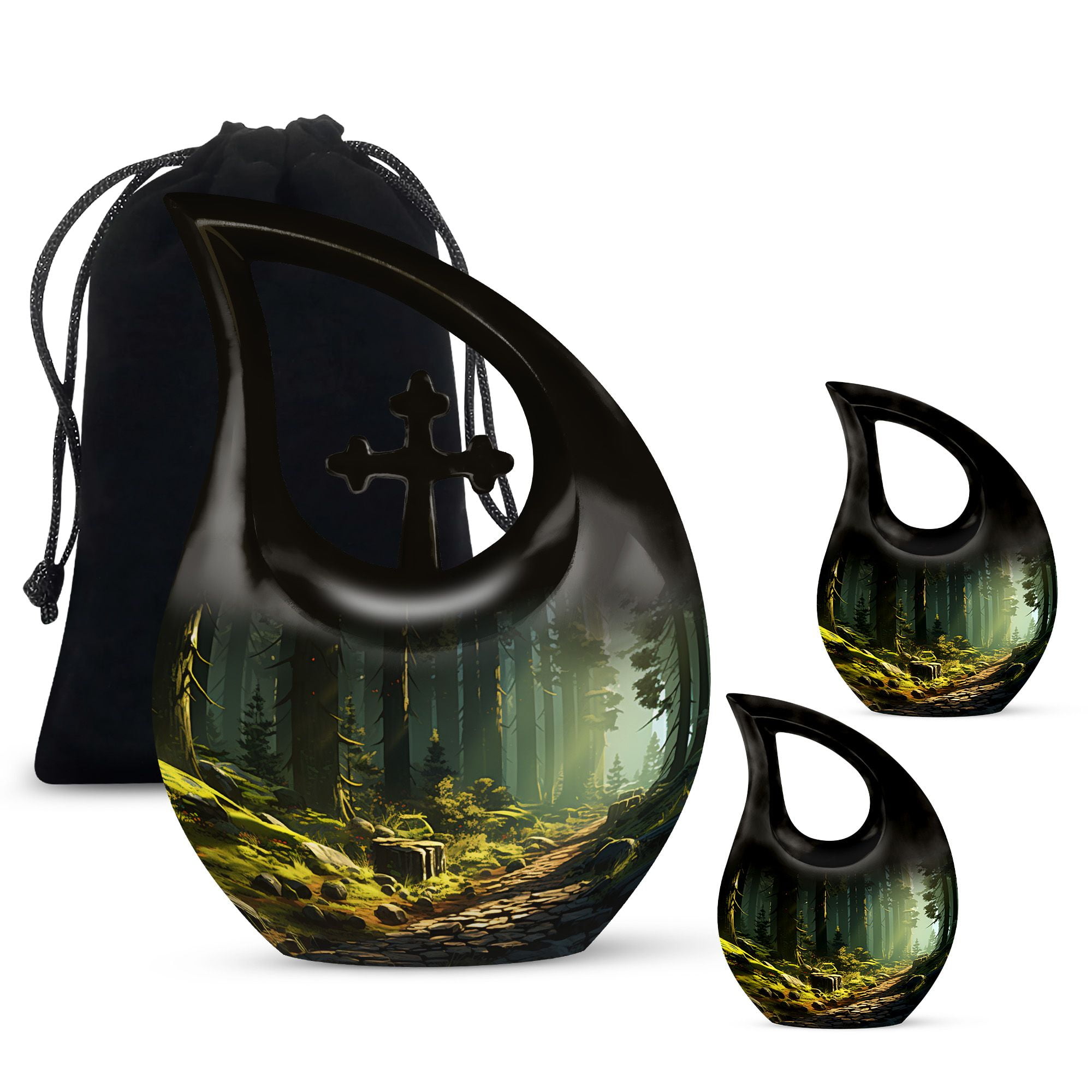 Wilderness Urn - Cremation Urn Human Ashes - Urns For Ashes Adult Mom ...