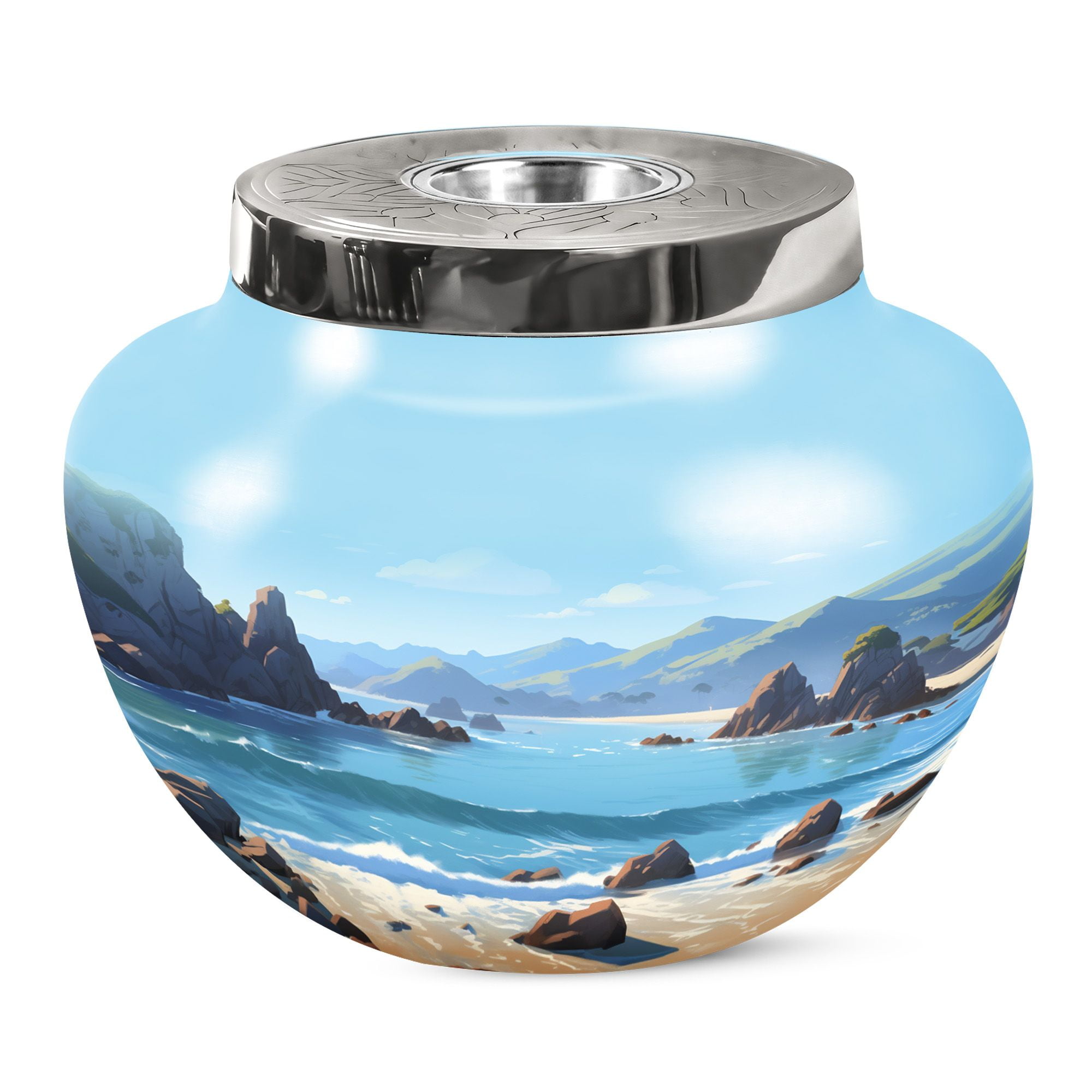 Wilderness Urn - Urn For Ashes For Women - Urn For Cremation Ashes ...