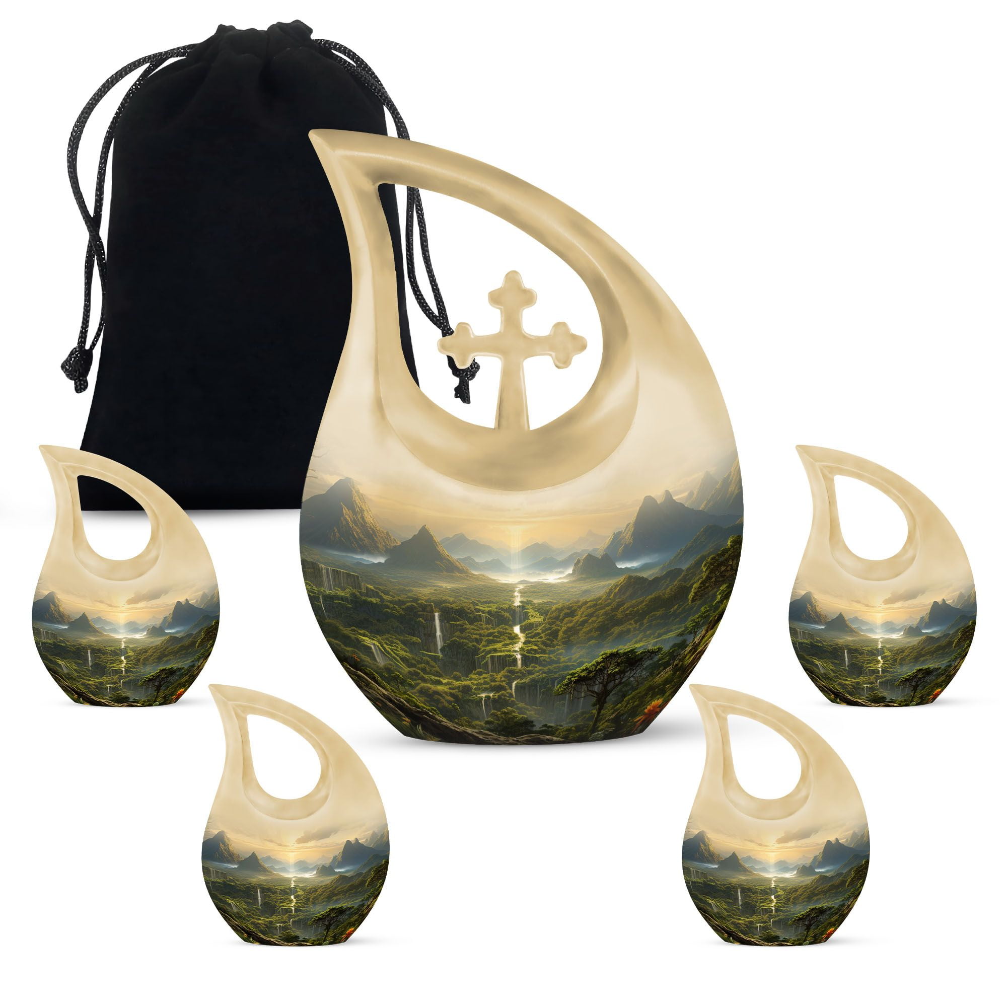 Wilderness Urn - Memorial Urns For Ashes - Urns For Human Ashes Adult ...