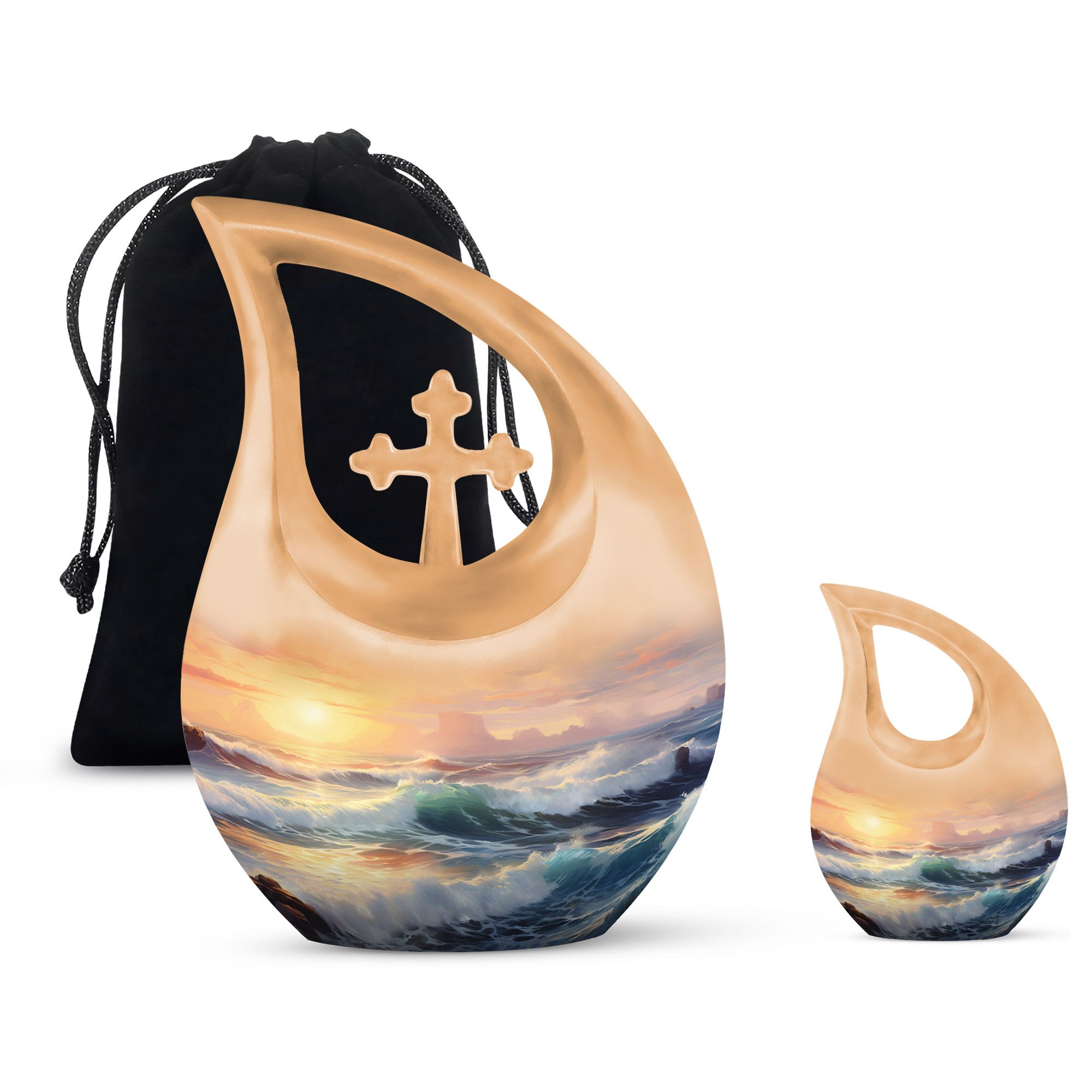 Wilderness Urn - Unique Urns For Human Ashes - Urn For Ashes Adult Male ...