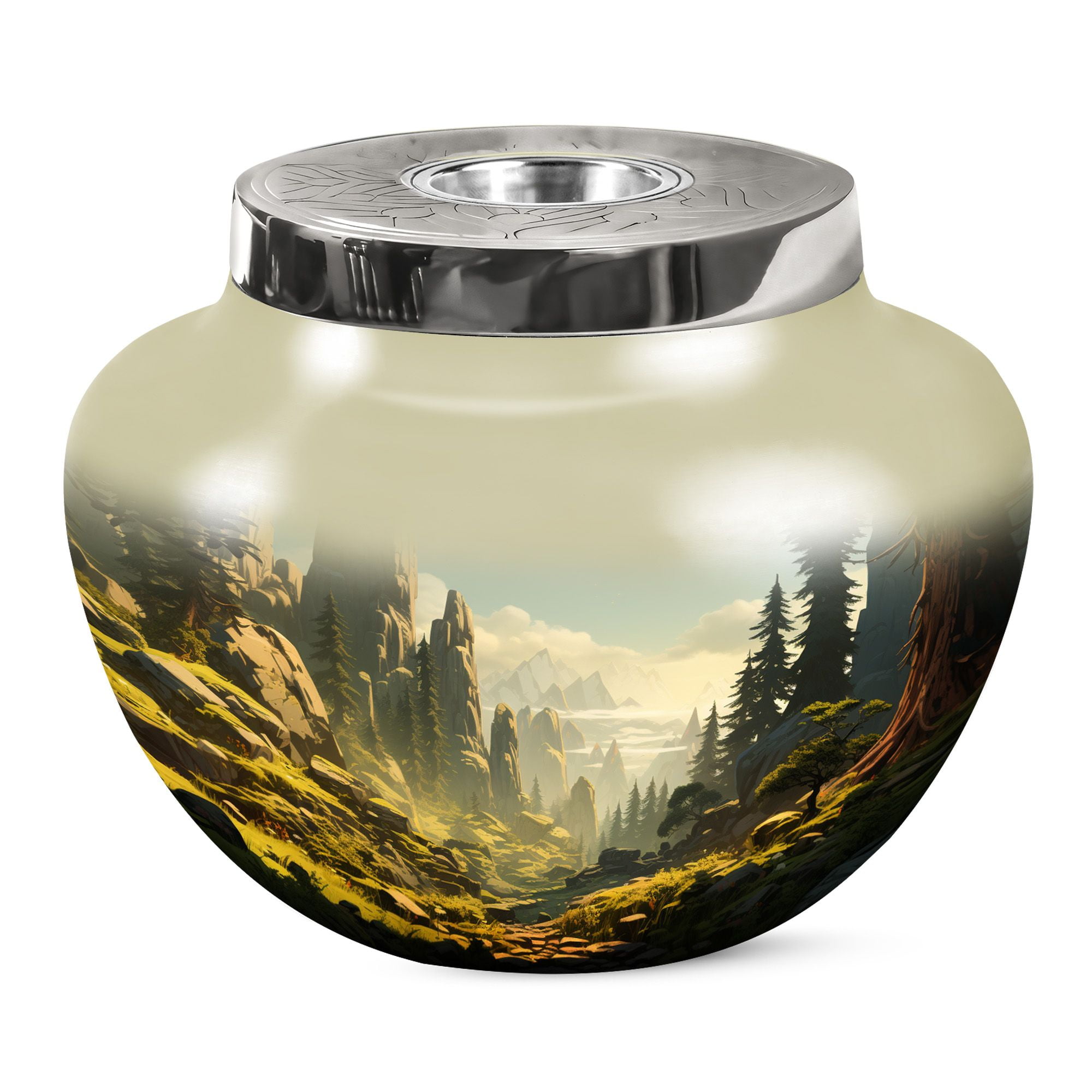 Wilderness Urn - Urns For Ashes Adult Female & Male - Unique Urns For Ashes Memorial - Urn ...