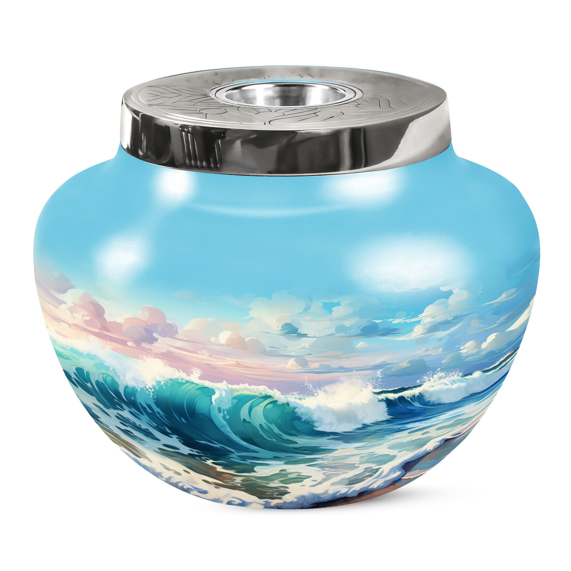 Wilderness Urn - Urns For Human Ashes Adult Male & Female - Adult Cremation Urns - Urns For ...