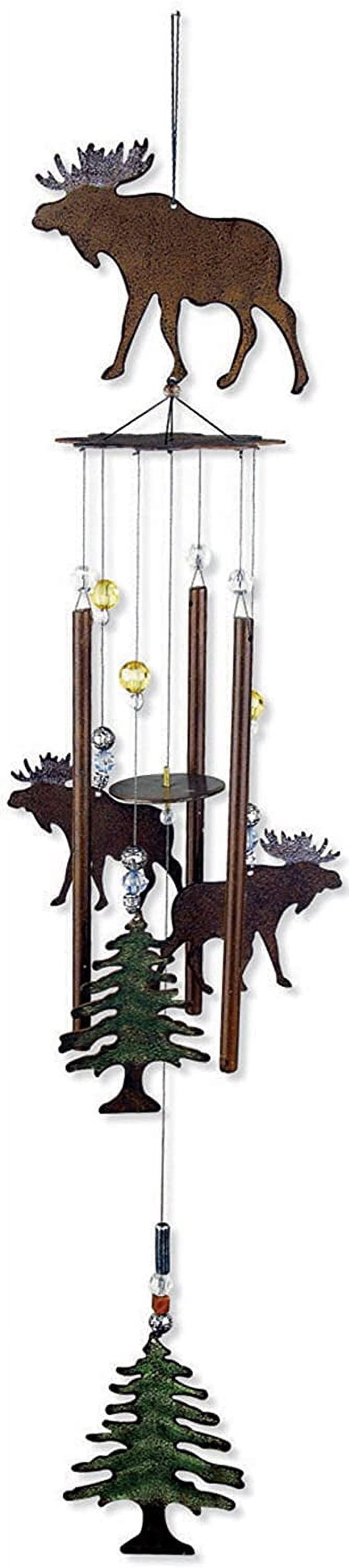 Wilderness Wonders Moose Wind Chime, 28-Inch Long - Walmart.com