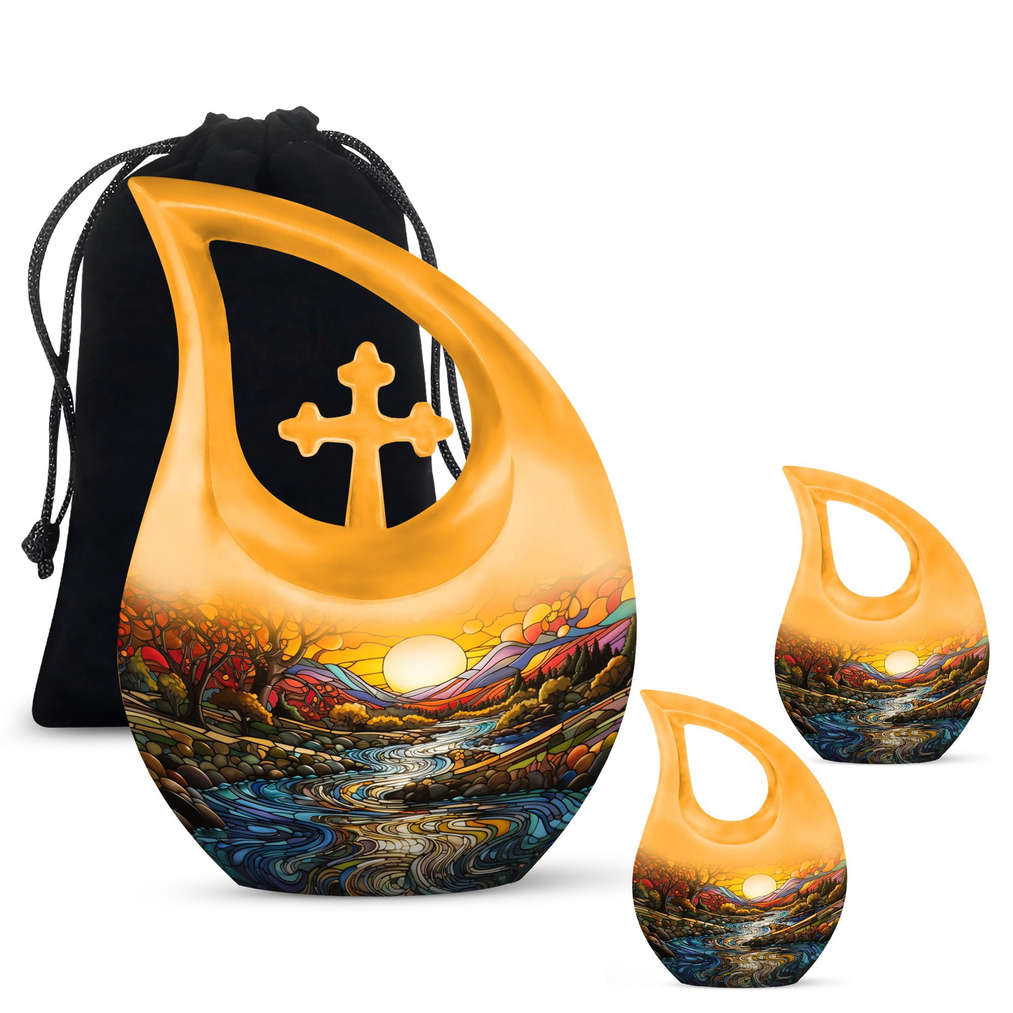 Wilderness urn - urns for ashes adult female & male - ashes urns human ...