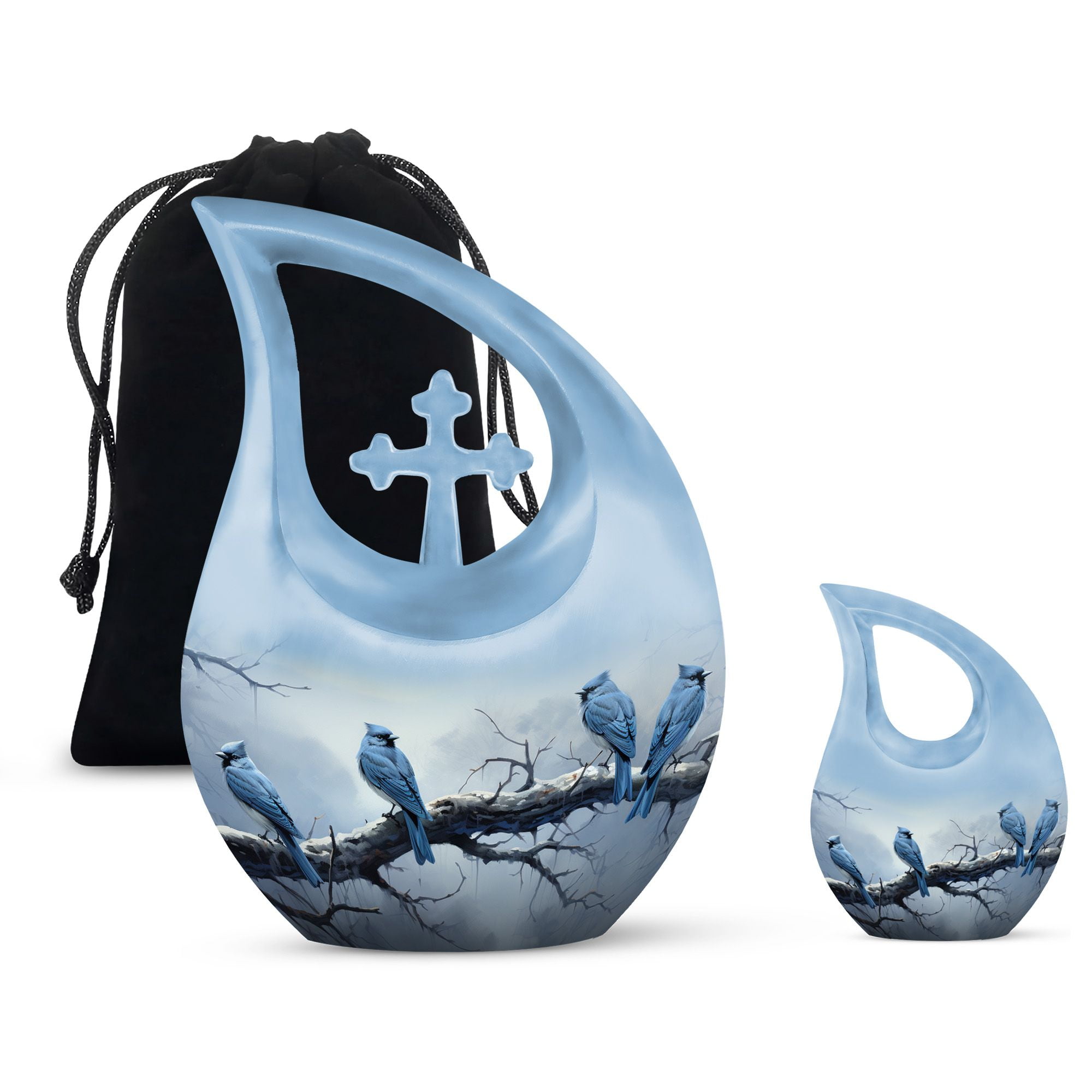 Wilderness urn - urns for ashes adult female & male - cremation urn ...