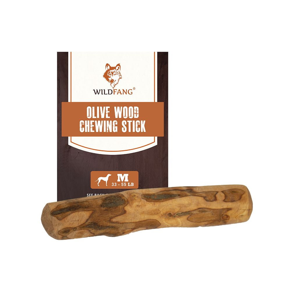 Wildfang® Olive Wood Dog Chew Puppy Teething Toys Dog Stick Toy-Long ...