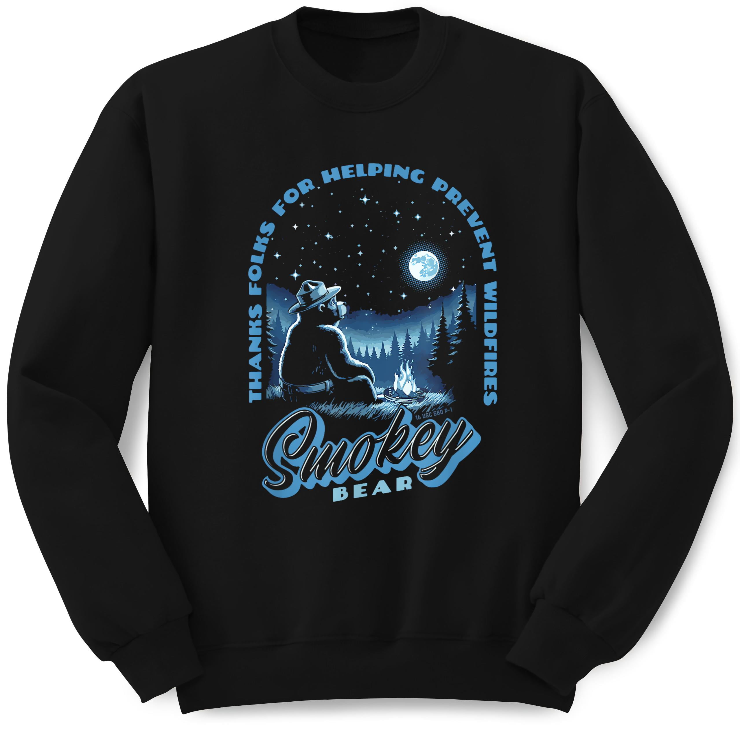 Wildfire Prevention Graphic Shirt, Stargazing Nature Tee - Walmart.com