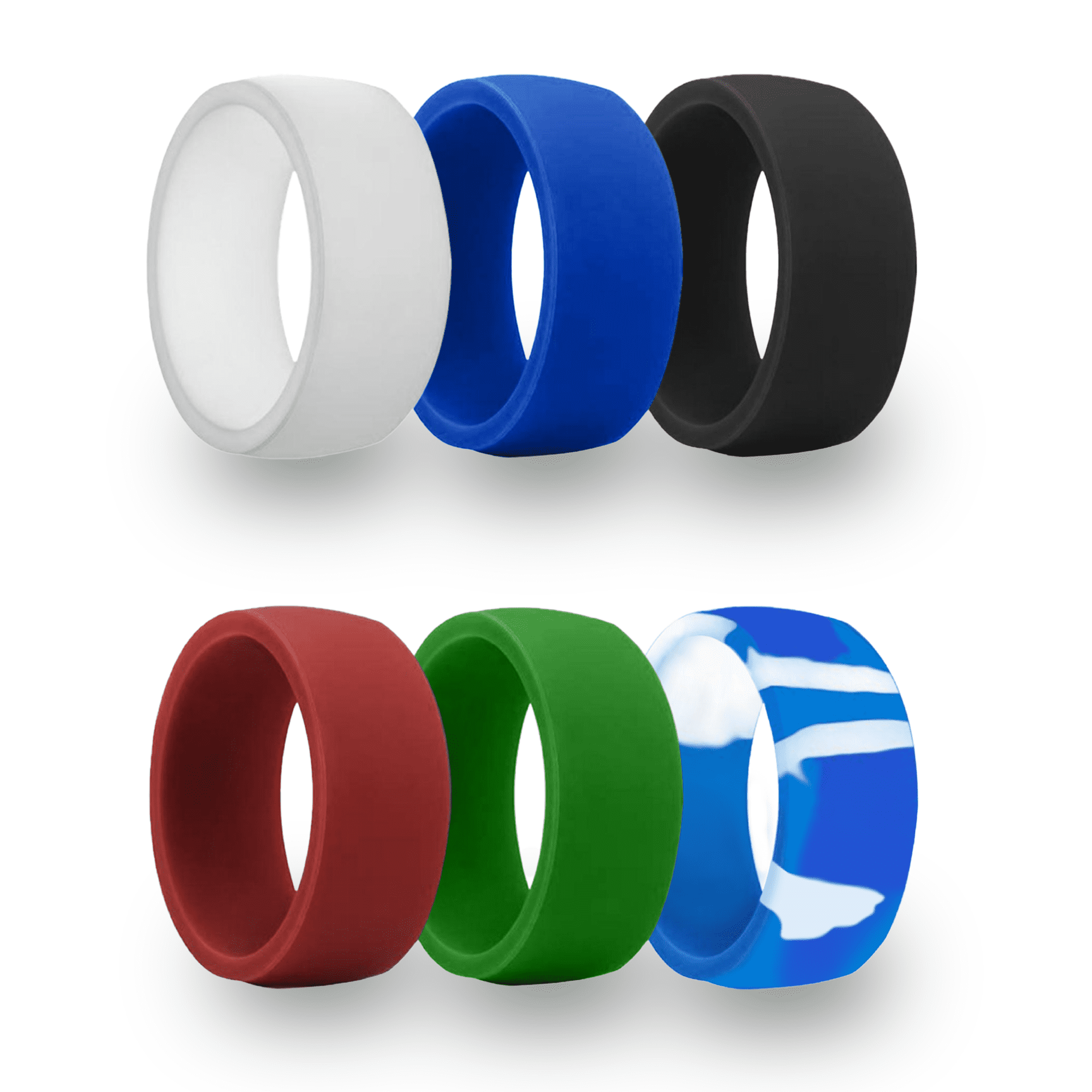 Wildfire Ring Broad Silicone Wedding Ring, Engagement Ring, Silicone ...