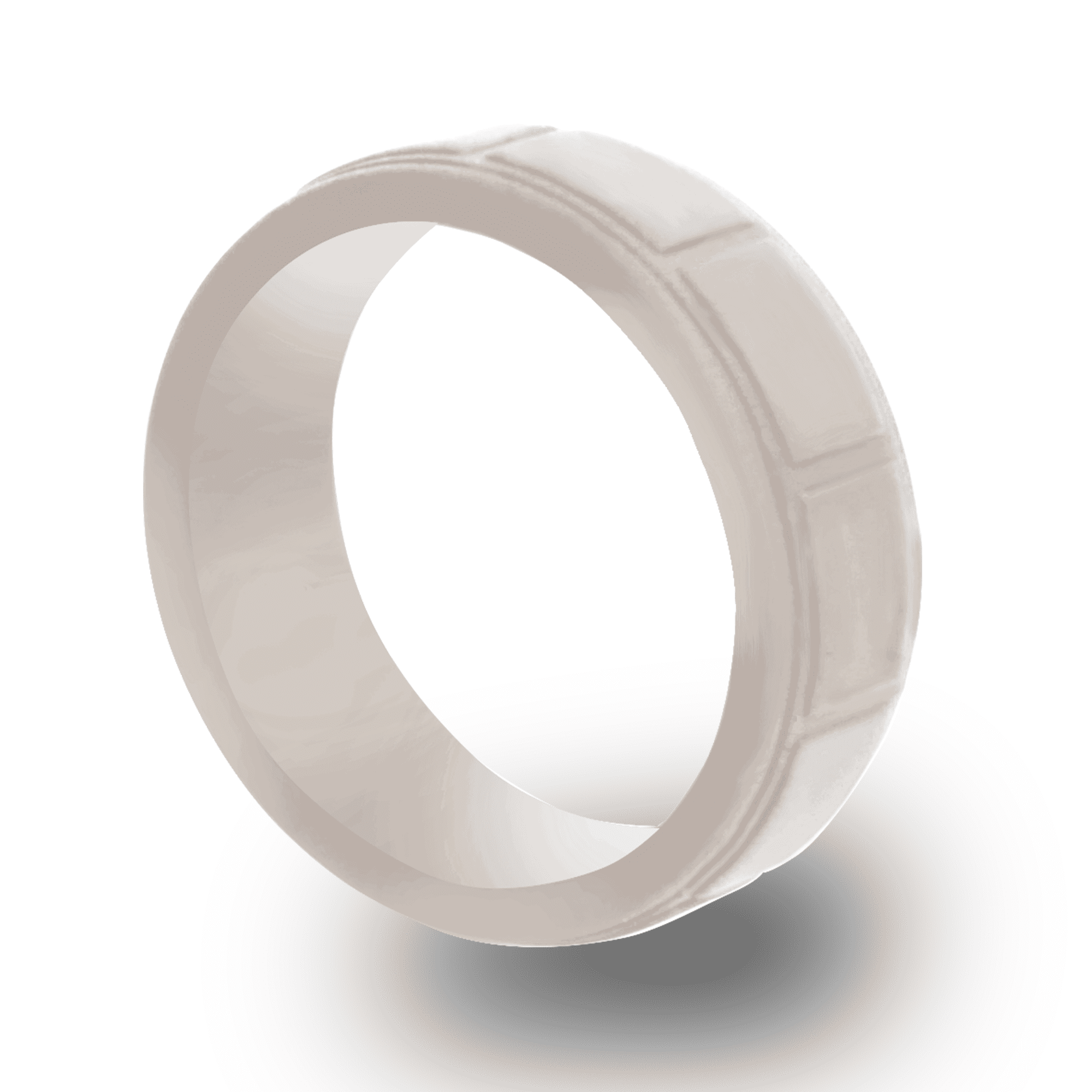 Wildfire Ring Silicone Square Wedding Ring, Engagement Ring, Silicone ...