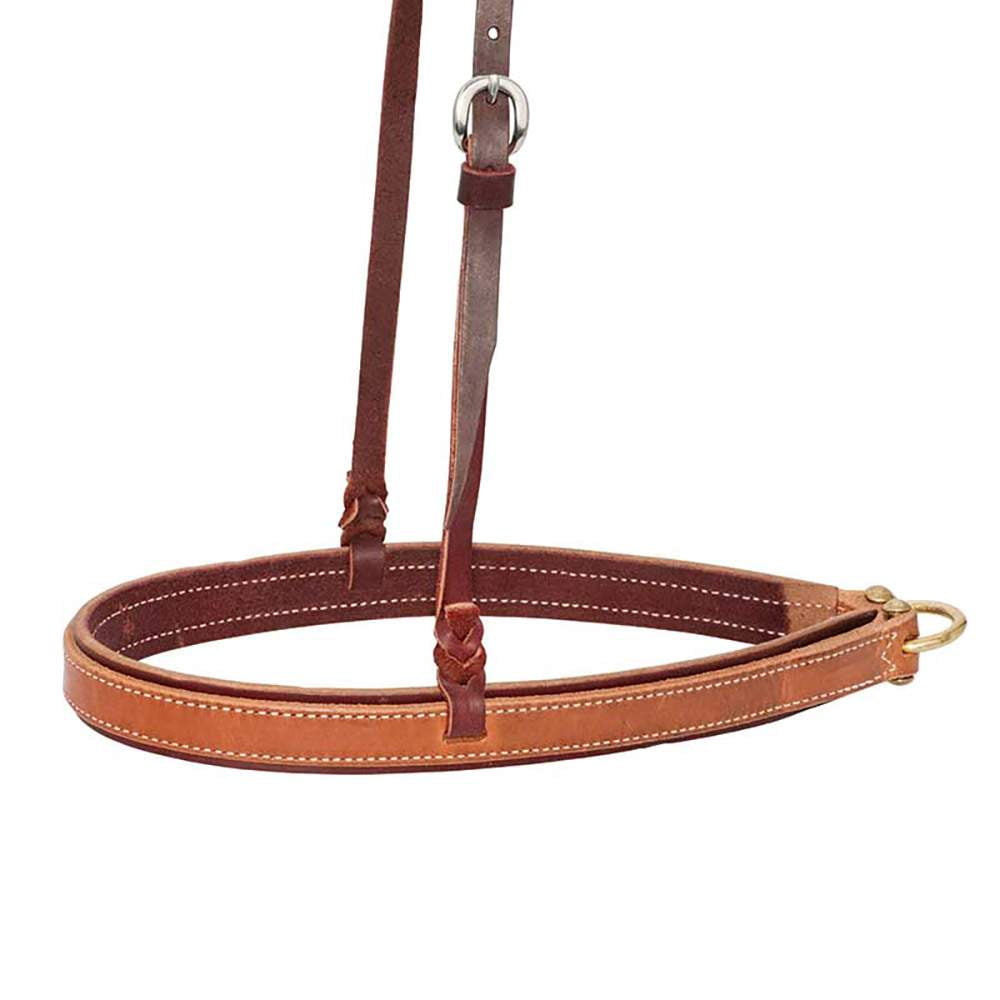 Wildfire Saddlery Latigo Leather Noseband With Harness Overlay ...