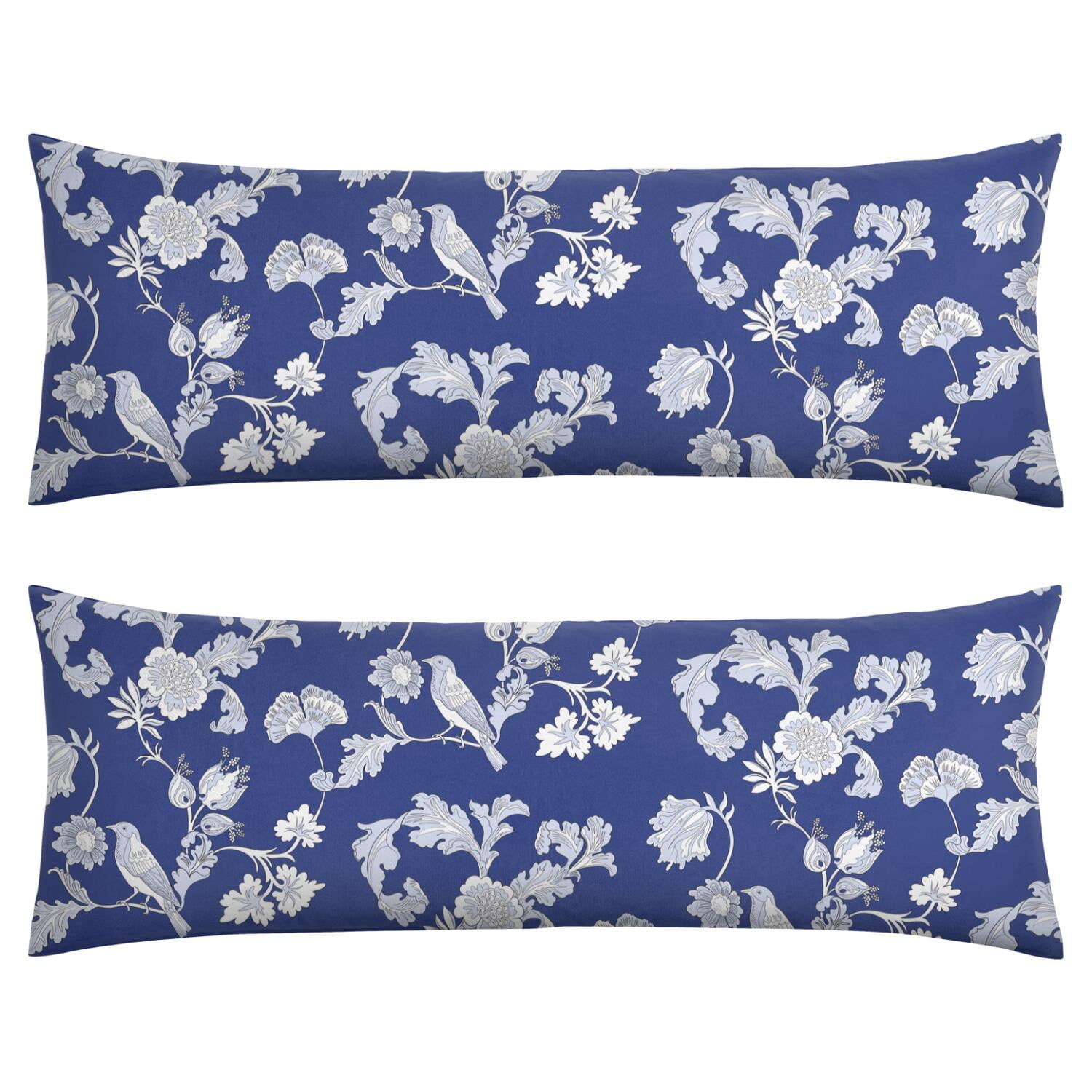 Wildflower Butterfly Body Pillow Cover 20x54 - Floral Bee Artwork Long ...