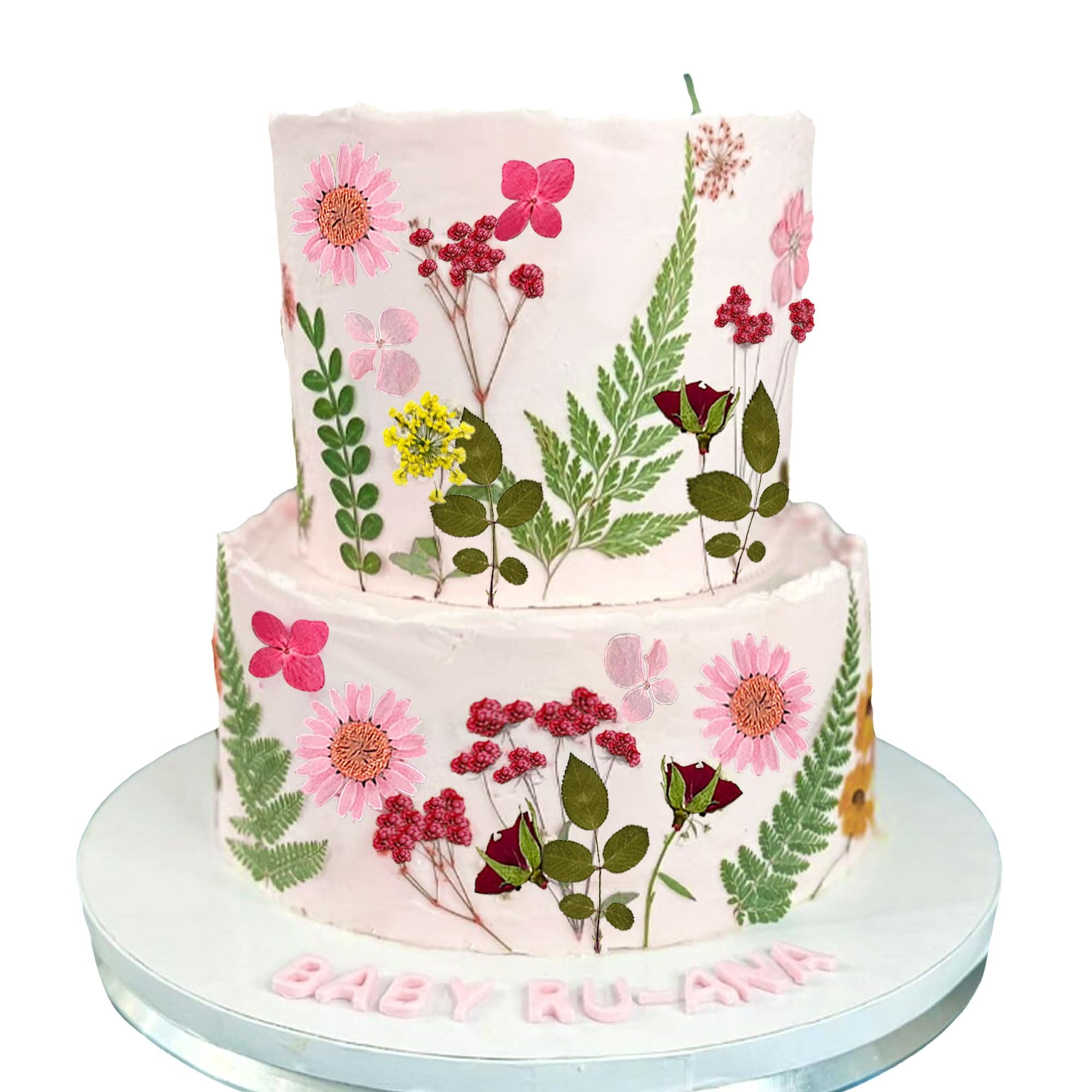 Wildflower Cake Topper Decorations Spring Floral COC1Theme Bridal ...