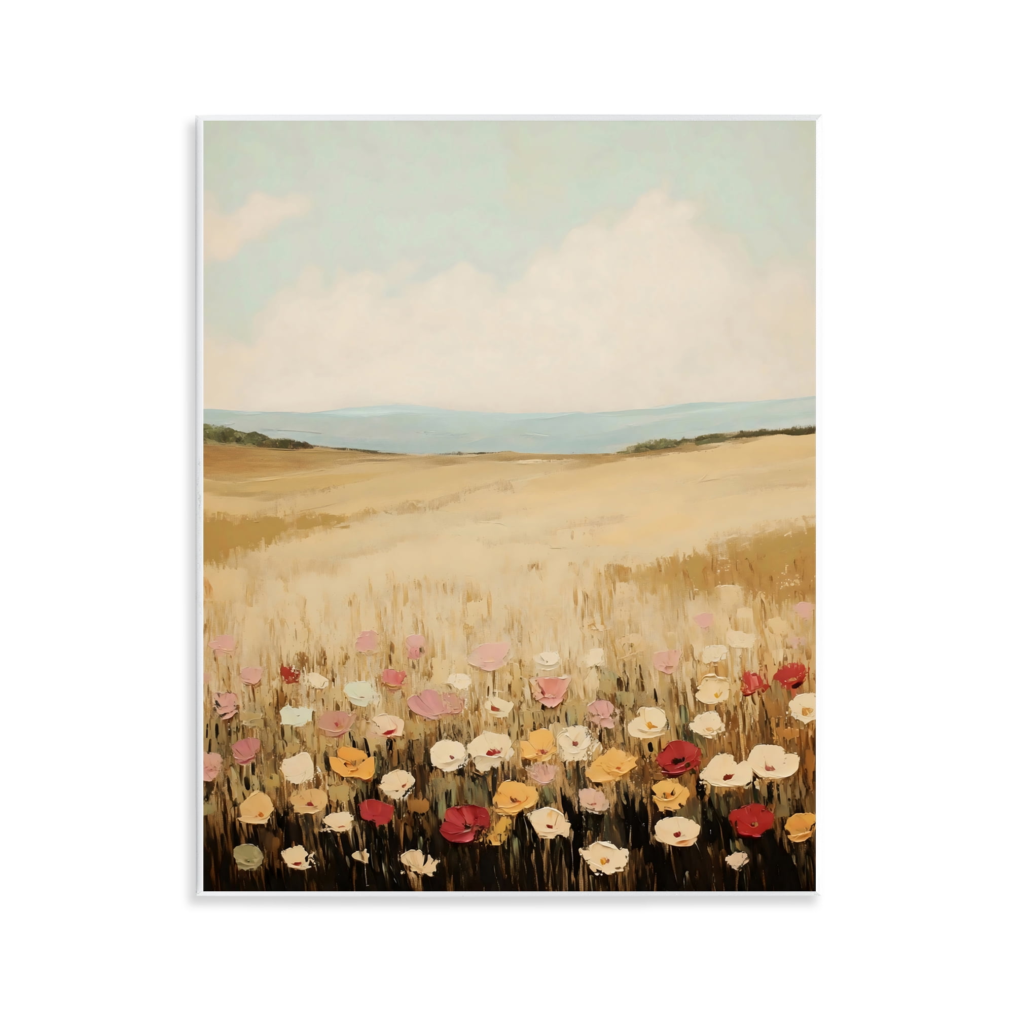 Stupell Industries Wildflower Dream Field Wall Plaque Art, design by ...