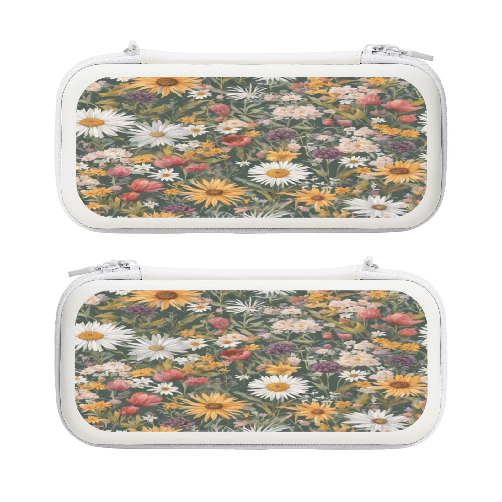 Wildflower Floral, Carrying Case For Nintendo Switch & OLED Version ...