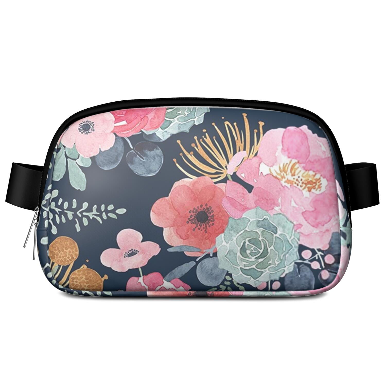 Wildflower & Hummingbird Fanny Pack – Vintage Floral Waist Bag with ...