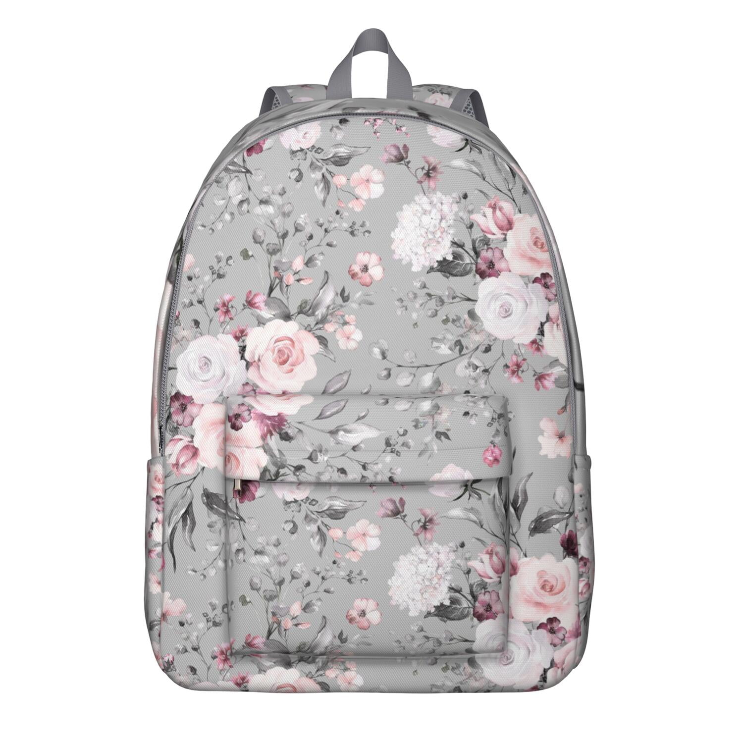 Wildflower Meadow Backpack - Waterproof Rustic School Bag with Colorful ...