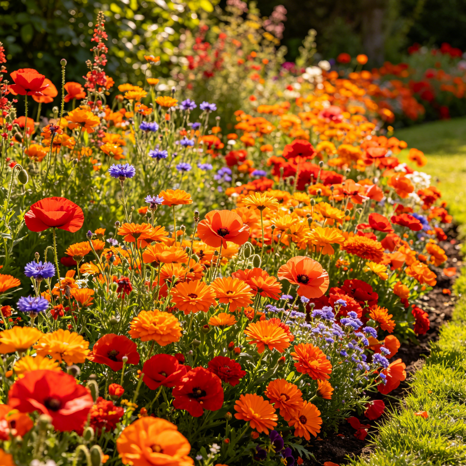 Wildflower Mix Seeds for Planting-(Non-Artificial)-sun-loving,ideal for ...