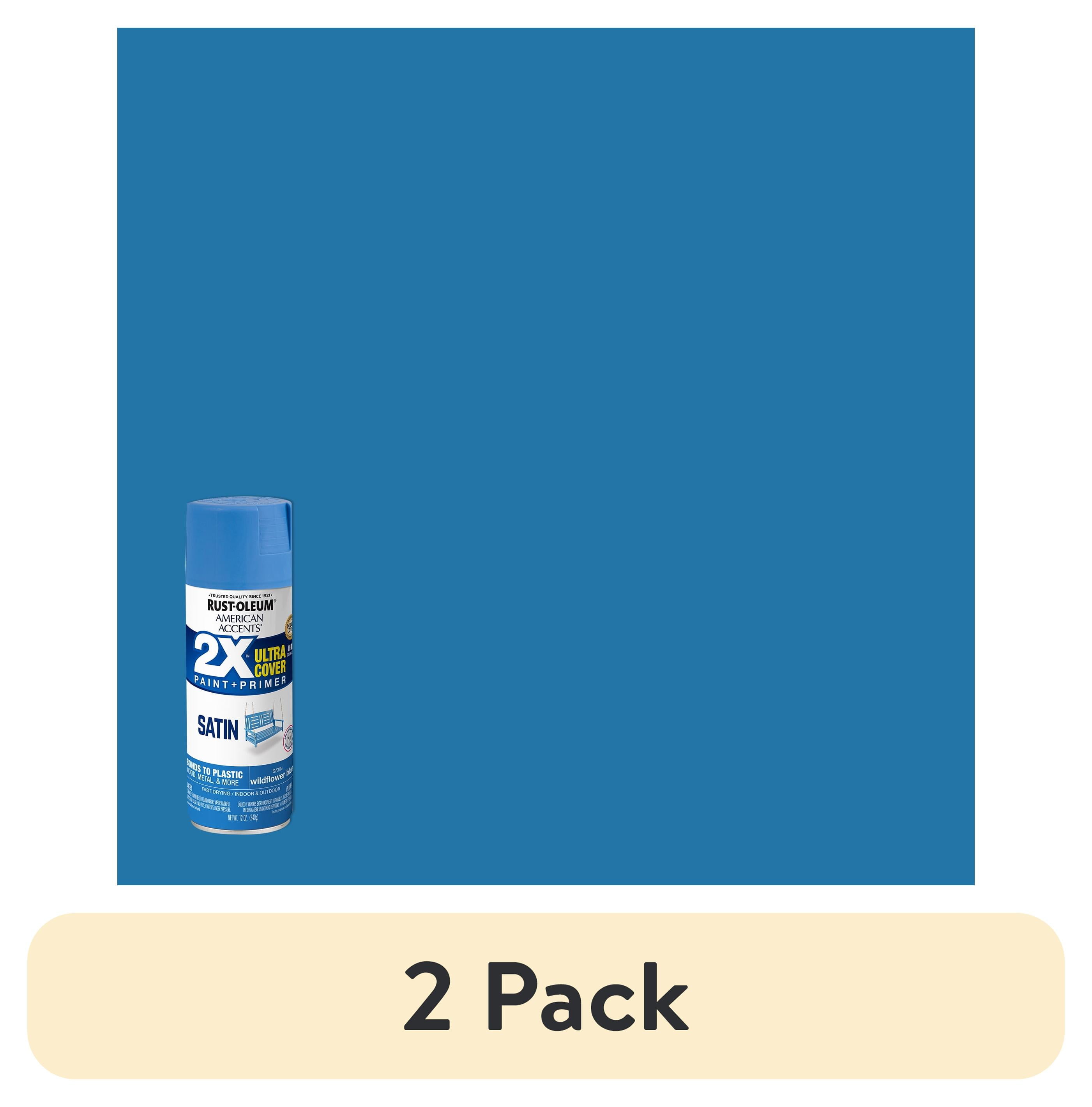 (2 pack) Wildflower, Rust-Oleum American Accents 2X Ultra Cover Satin ...