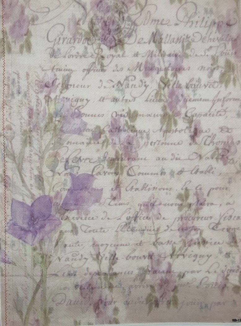 Wizardi Canvas Aida for Embroidery with an Applied Background ...