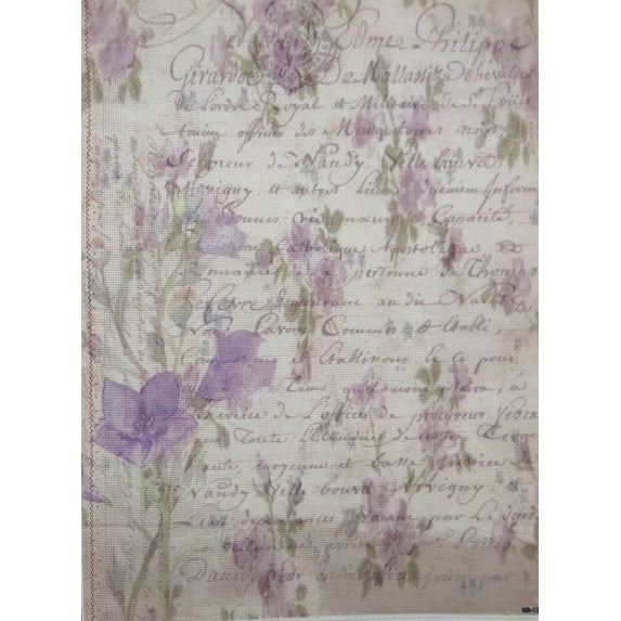 Wizardi Canvas Aida for Embroidery with an Applied Background ...