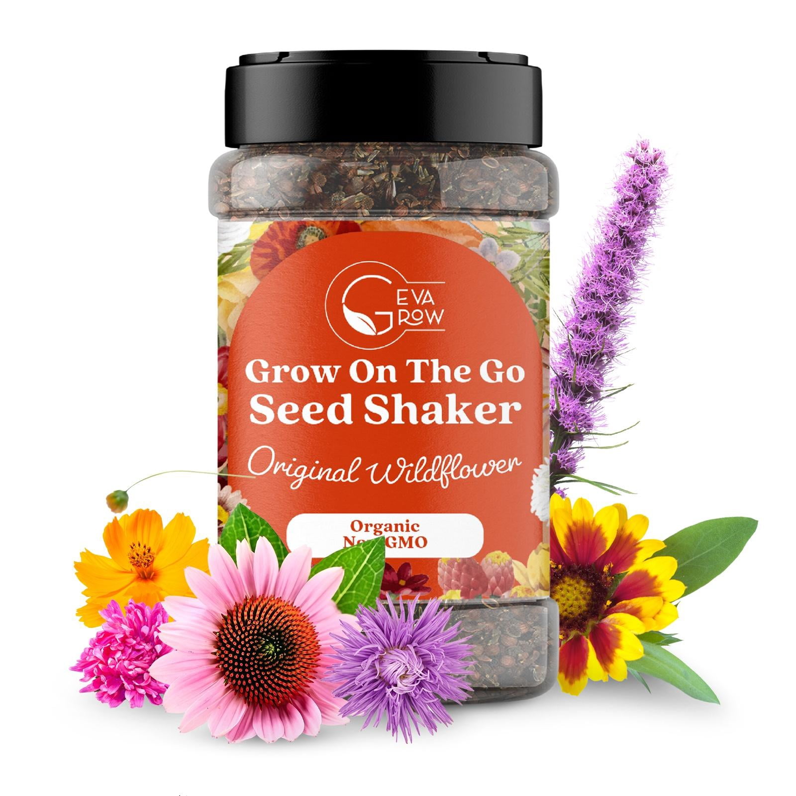 Wildflower Seed Shaker – Annual Mix by GevaGrow | 23 Variety Flower ...