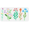 Flower Stencils For Painting 18 Pcs Flower Painting Stencils - 3.4x7.9 ...