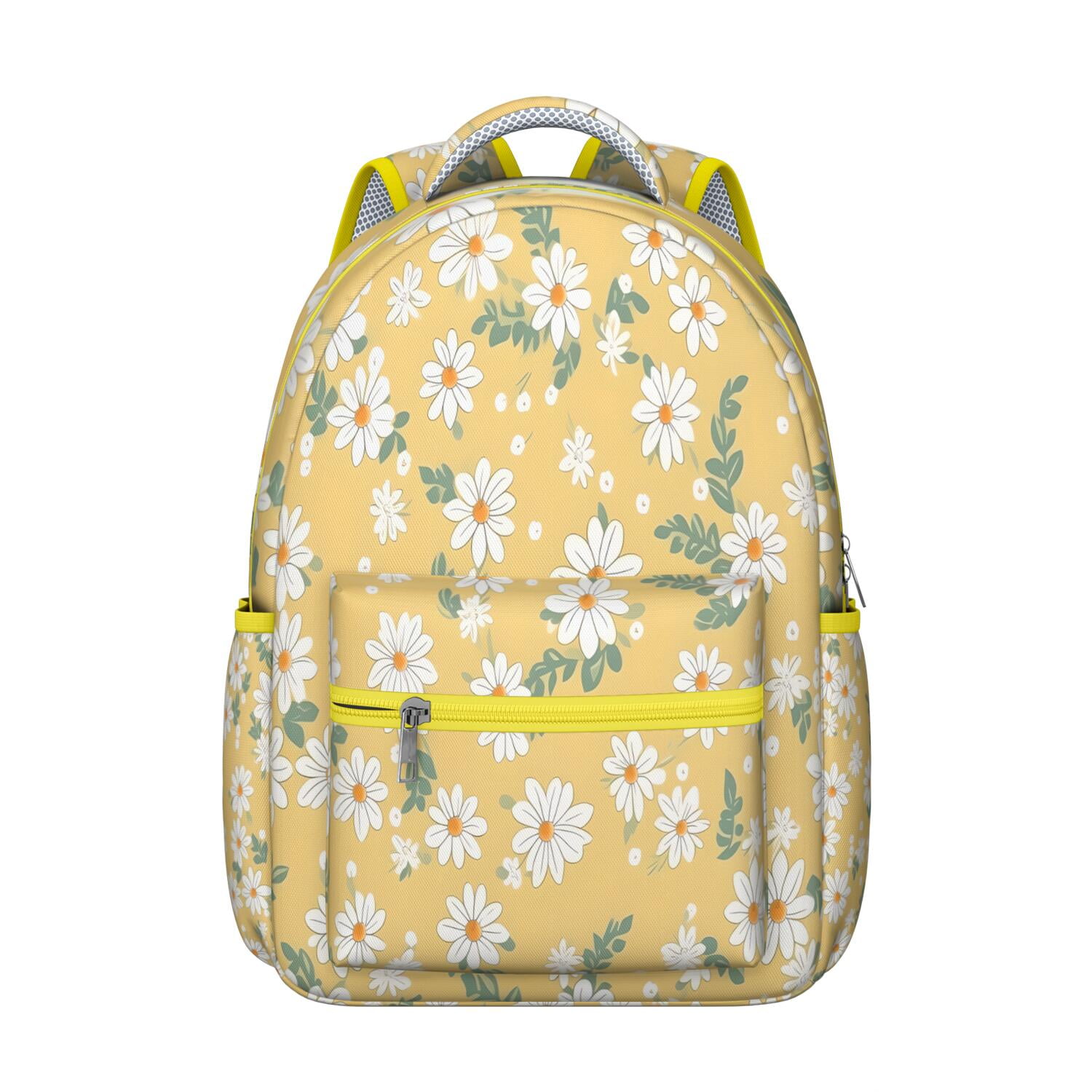 "Wildflower & Sunflower Backpack - Stylish School Backpack for Women ...