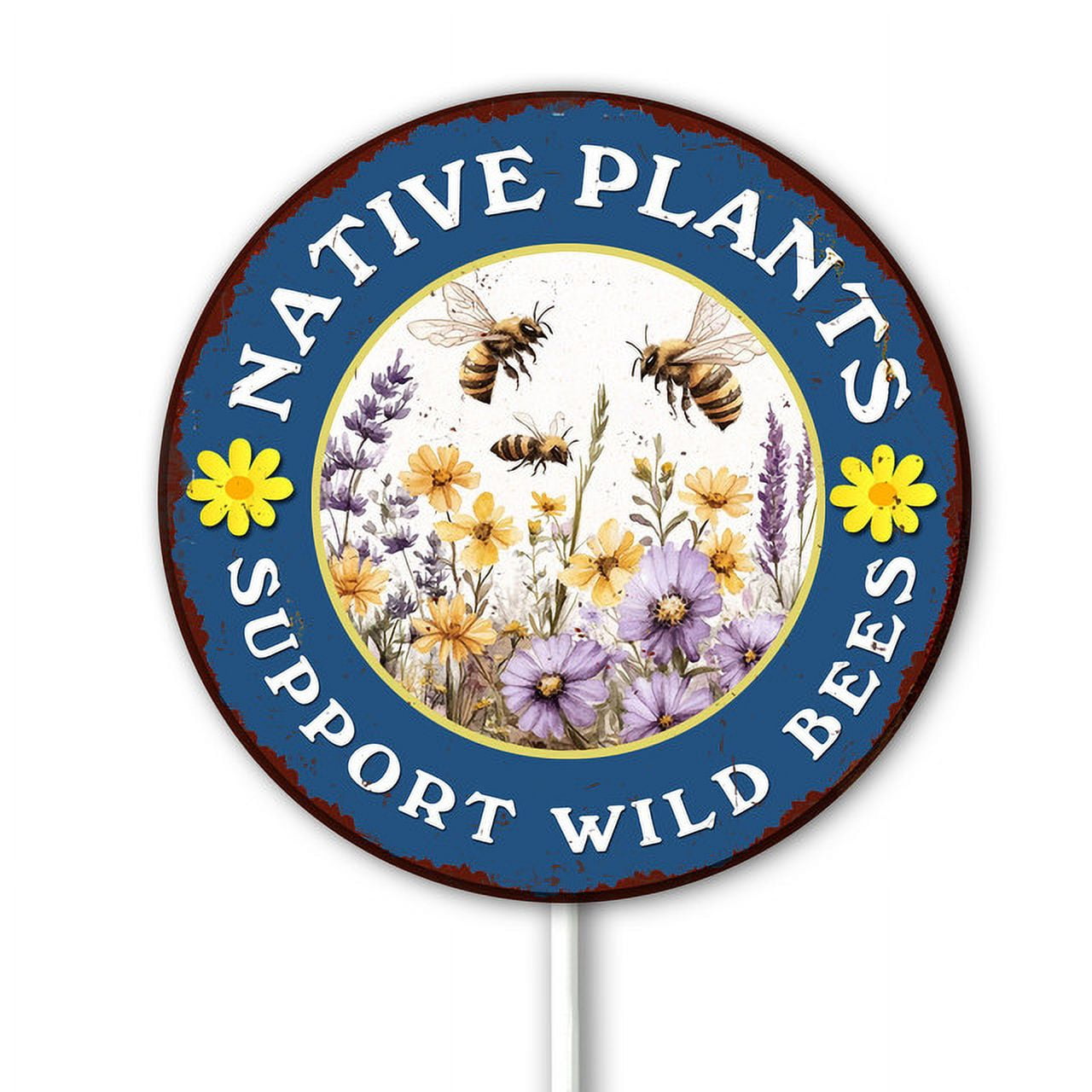 Wildflowers Do not Mow Natural Area No Mowing Garden Sign With Stake 9. ...